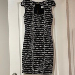 Cache | Dresses | Cach Black And White Dress | Poshmark